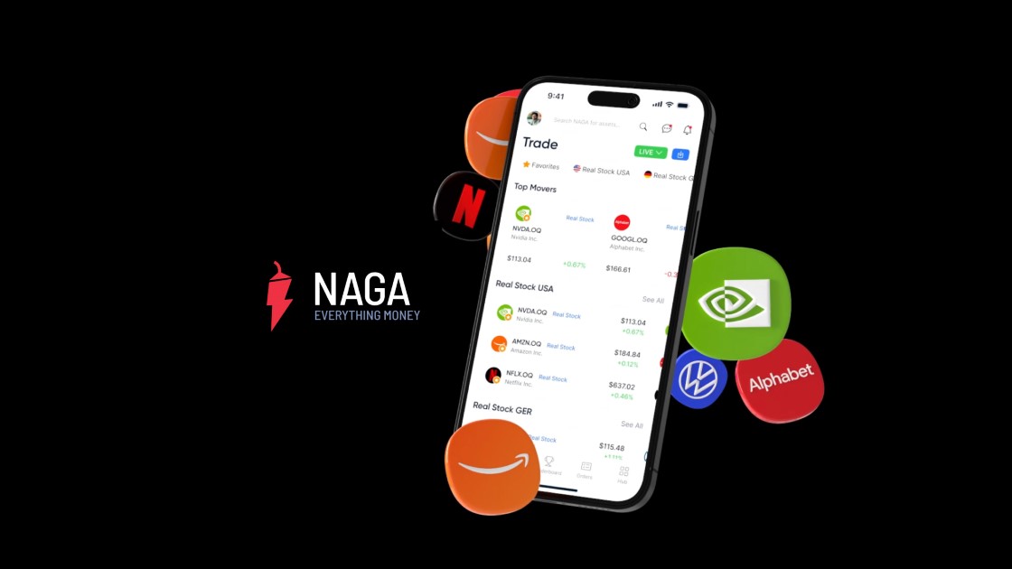 NAGA Trading Platform | Trade Real Stocks, Commodities & More